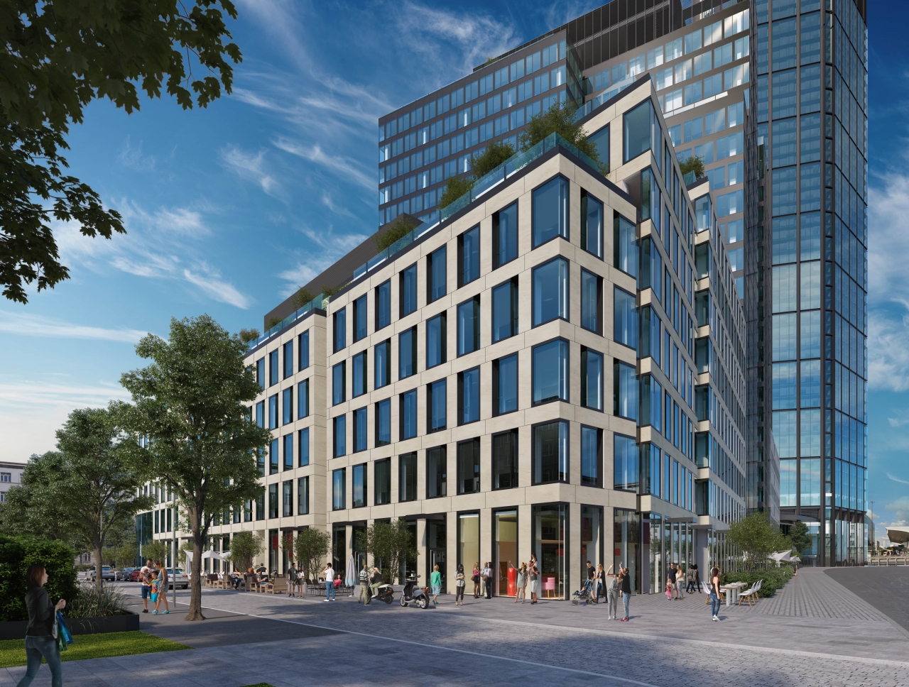 Office Varso Tower - 73, Chmielna Street, Warsaw Wola - OfficeFinder.pl